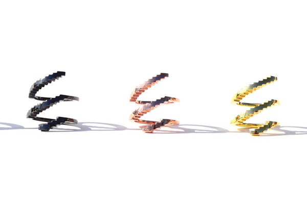 SPIRAL STAIR RING | MINTON